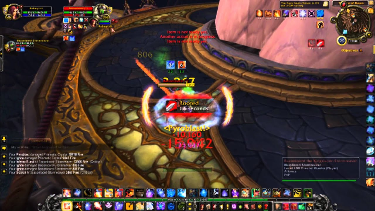 Rubmycrit 6.2 Mage PvP 2016 - Ravencrest EU - World of Warcraft - YouTube