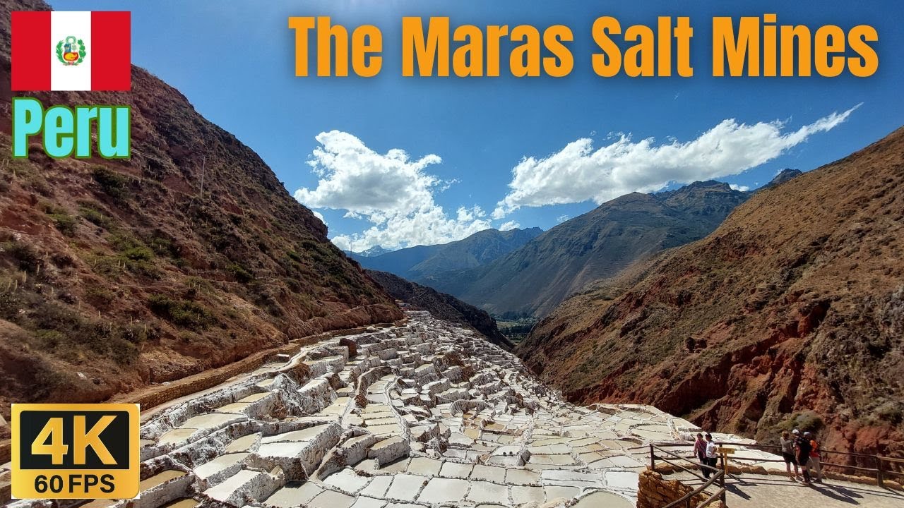 4K⁶⁰ | The Maras Salt Mines - Hiking Peru's Sacred Valley - YouTube
