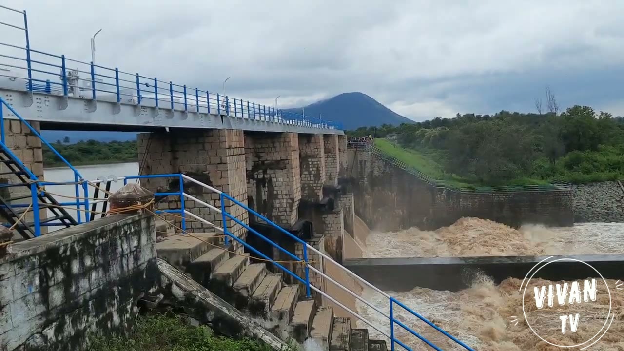 Outstanding View of Pambar Dam | Full View of Pambar Dam in Floods ...