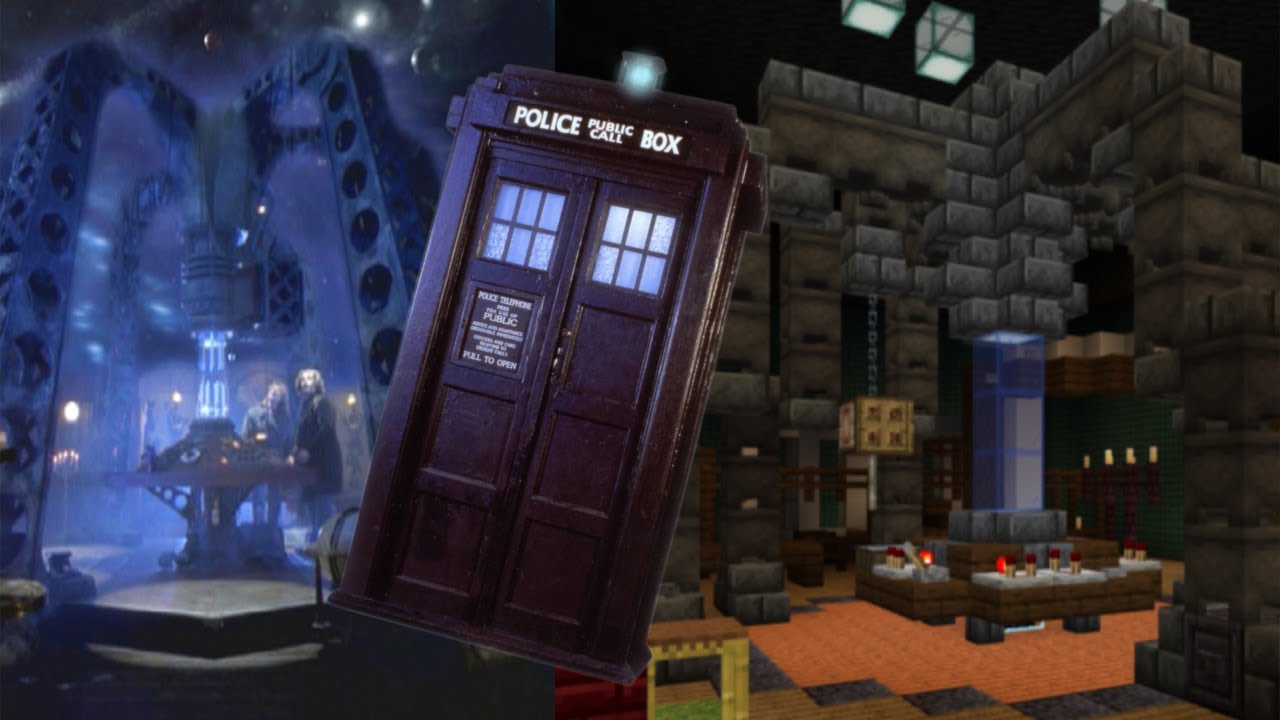 Minecraft Build Showcase #01 (8Th Doctor's Tardis) - YouTube