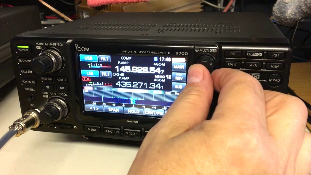 CAS-4B VK4PNS DIY Satellite Setup IC 910 and VK4FB IC-9700 with Auto ...