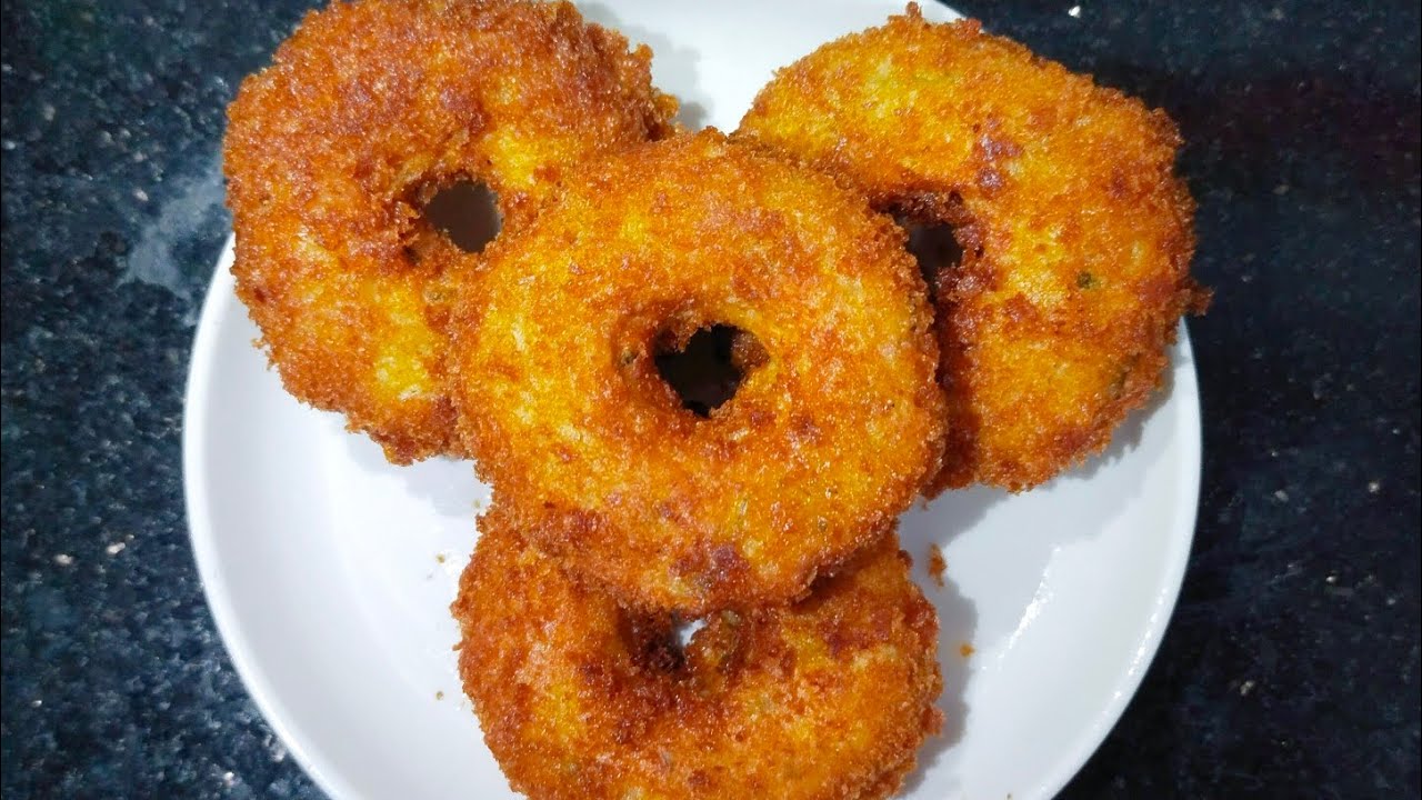 Chicken Doughnuts Recipe l Make and Freeze Donuts l Crispy Chicken ...