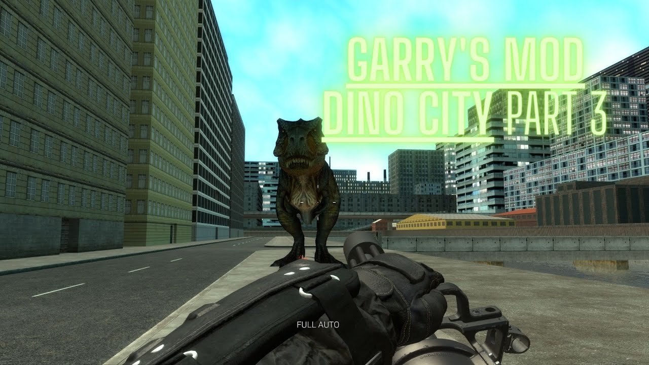 Garry's mod Dino city - YouTube