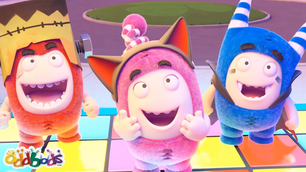 Oddbods Halloween Bake Outbreak! | Spooky Oddbods Halloween | Funny ...