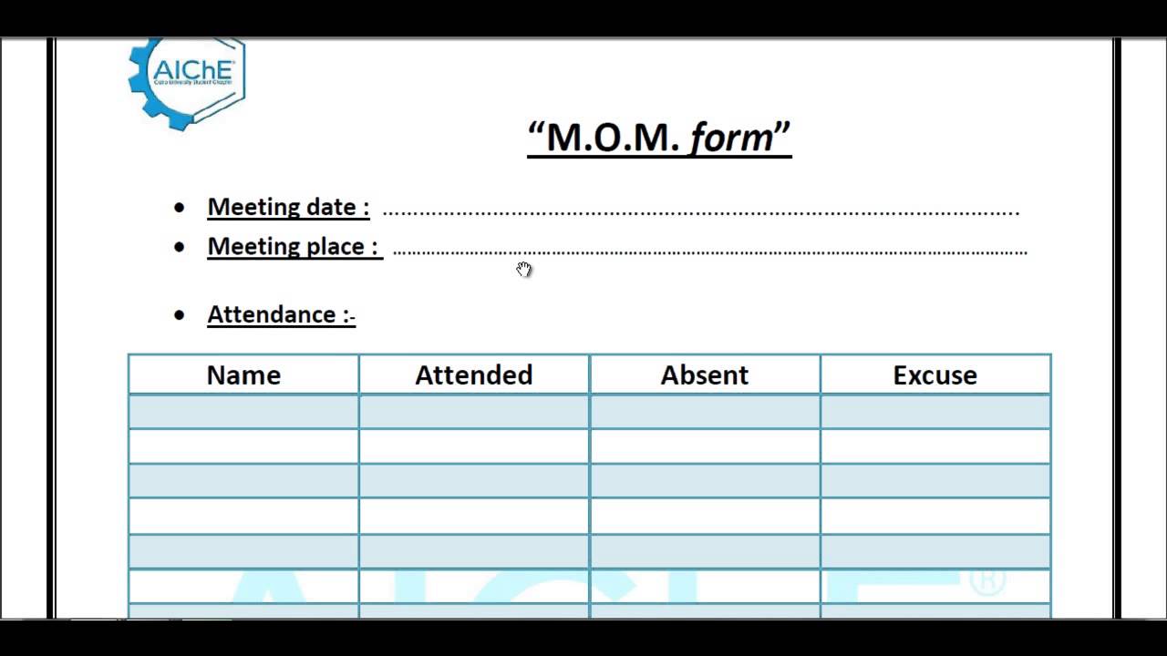 3 - Database & meeting minutes - YouTube