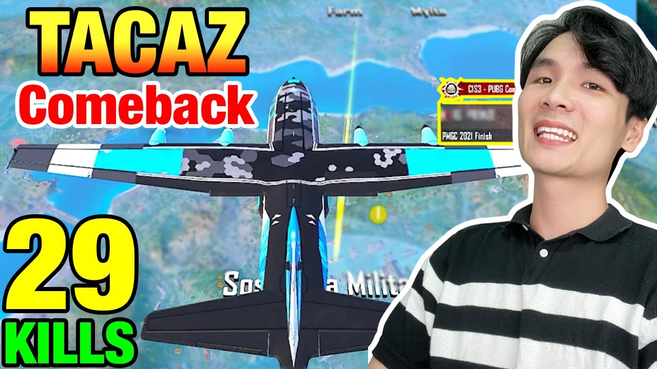 Hello - I'M BACK! | TACAZ PUBG Mobile - YouTube