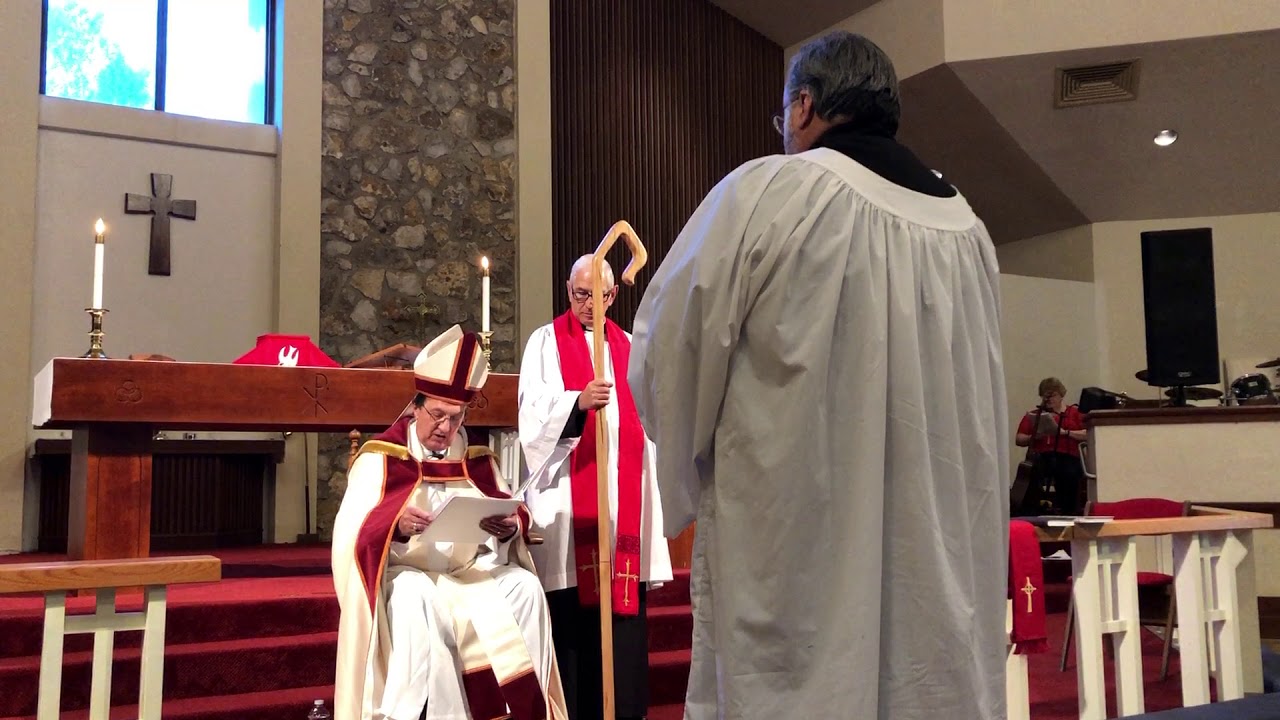 5.18.19 Larry W. Barnhill Ordained as a Priest in the Anglican Church ...
