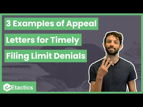 3 Killer Examples of Effective Appeal Letters for Timely Filing Denials ...