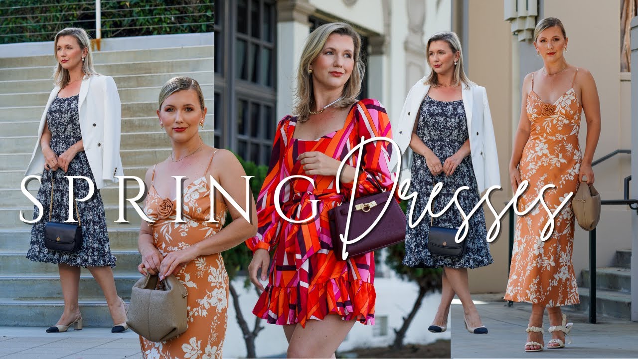 ELEGANT AND CLASSY DRESSES FOR SPRING! 5 beautiful and versatile ...