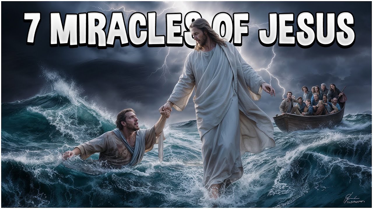 What are the 7 Miracles of Jesus in the Bible - YouTube
