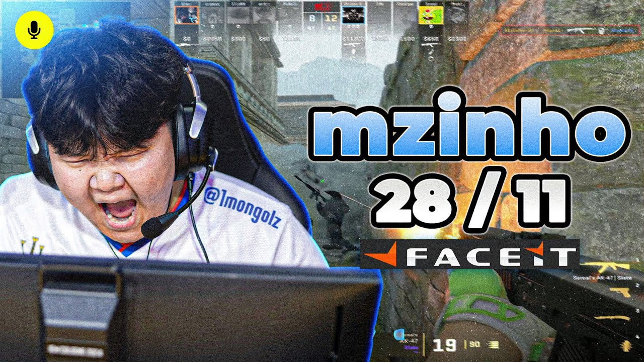 CS2 POV | mzinho Faceit Ranked Solo Q (Ancient) Voice Comms 28-11 - YouTube