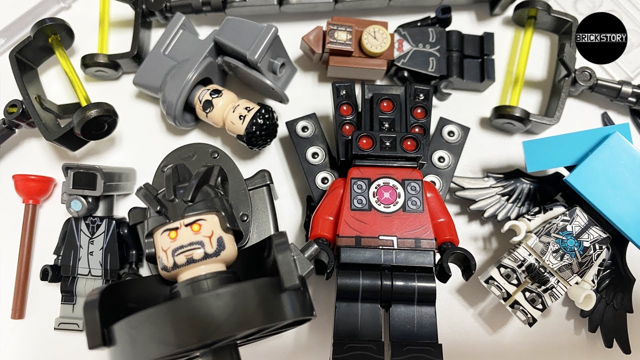 LEGO Skibidi Toilet | Detainer Astro Toilet | Titan Speakerman ...