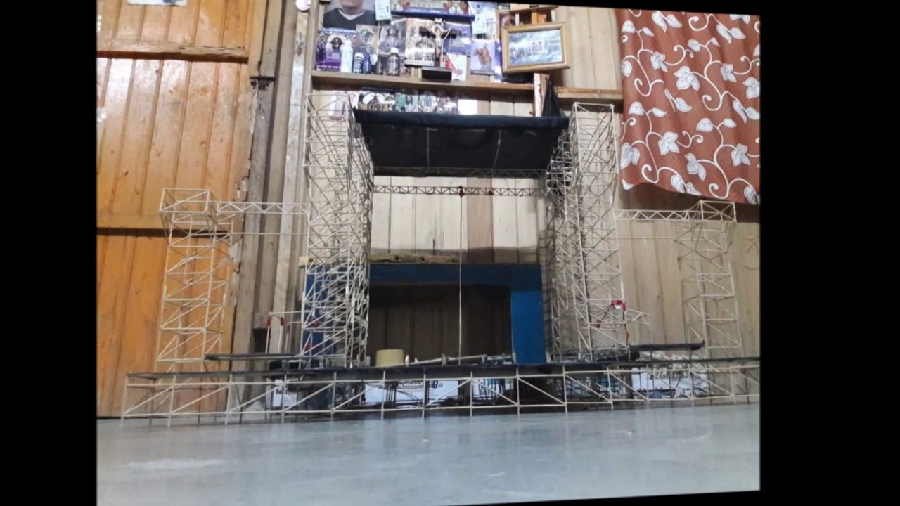 Super Mini-Escenario desde Peru, Terminado - YouTube