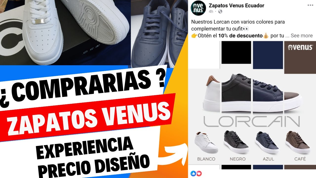 🇪🇨👟¿Comprarías Zapatos VENUS Hechos en Ecuador?Son como el anuncio ...