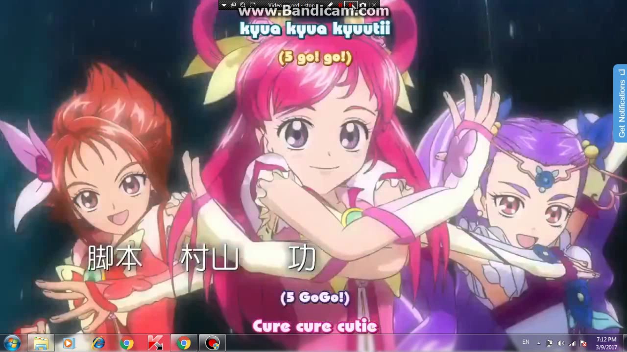 The Opening Song In Precure All Stars DX3 - YouTube