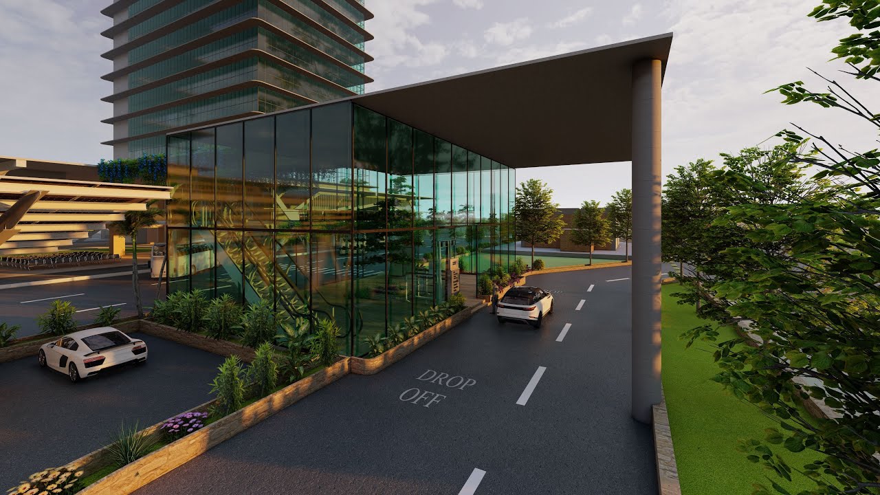 Architectural Thesis Multi Model Transit Hub - YouTube