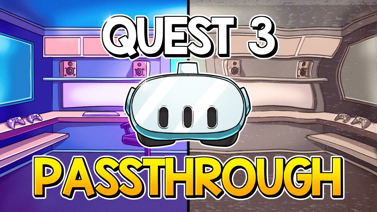 Quest 3 Passthrough - Is Mixed Reality Grainy? - YouTube