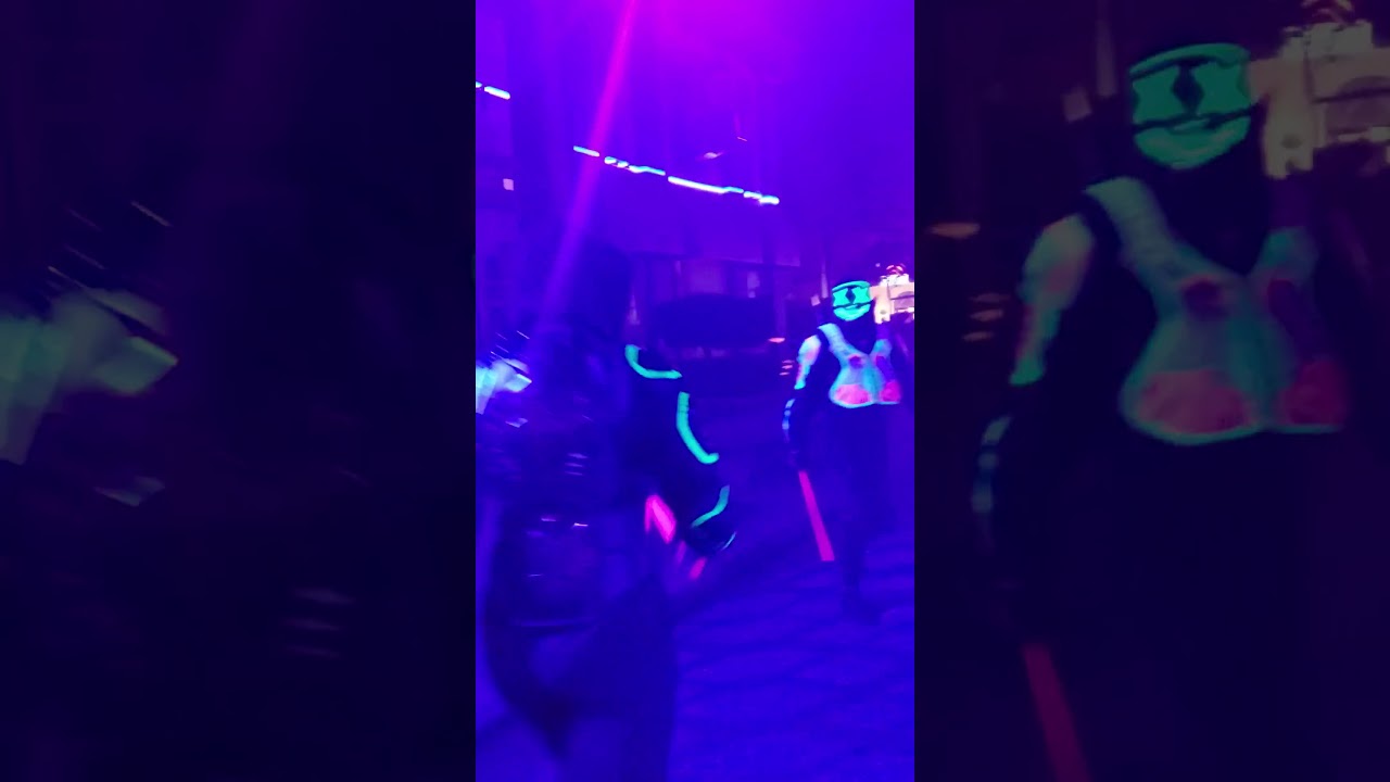 Halloween Horror Nights 29: Anarch-Cade Scare Zone - YouTube