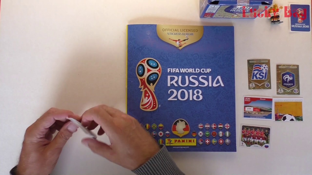 Panini Sticker Album FIFA World Cup 2018 Russia new stickers for ...