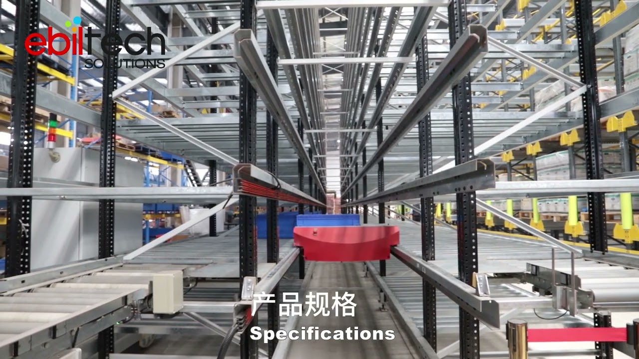 EBILTECH multi shuttle racking system makes your warehouse processing ...