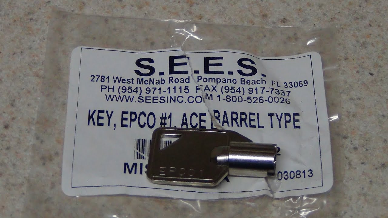 EPCO1 Replacement 2 Elevator Key Unboxing - YouTube