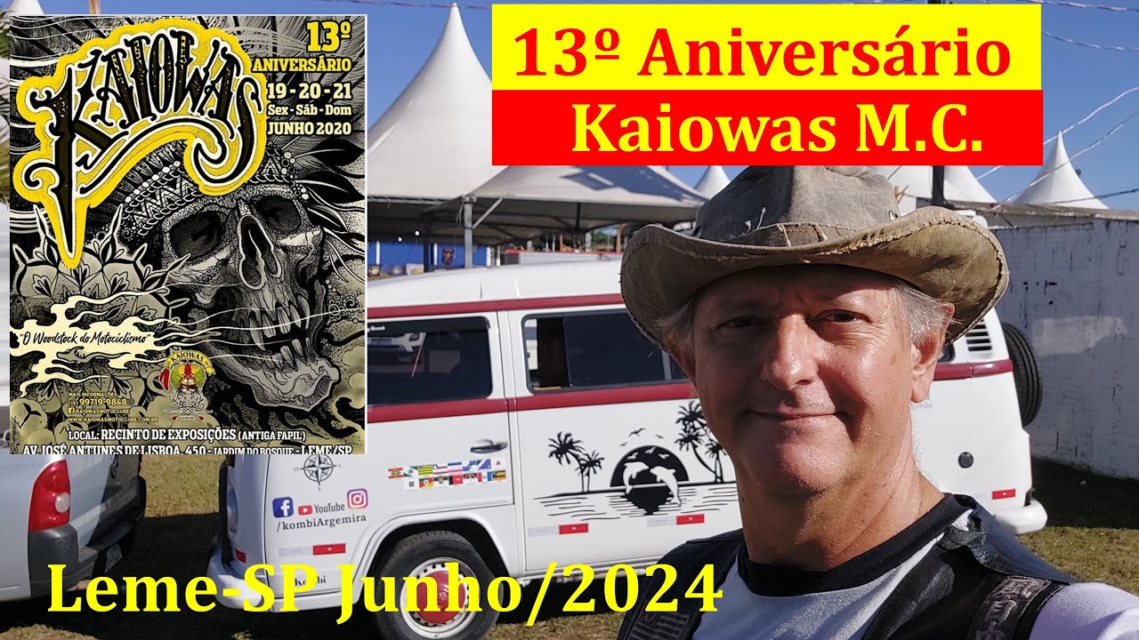13º Aniversário do Kaiowas MC. Junho/2024 - YouTube