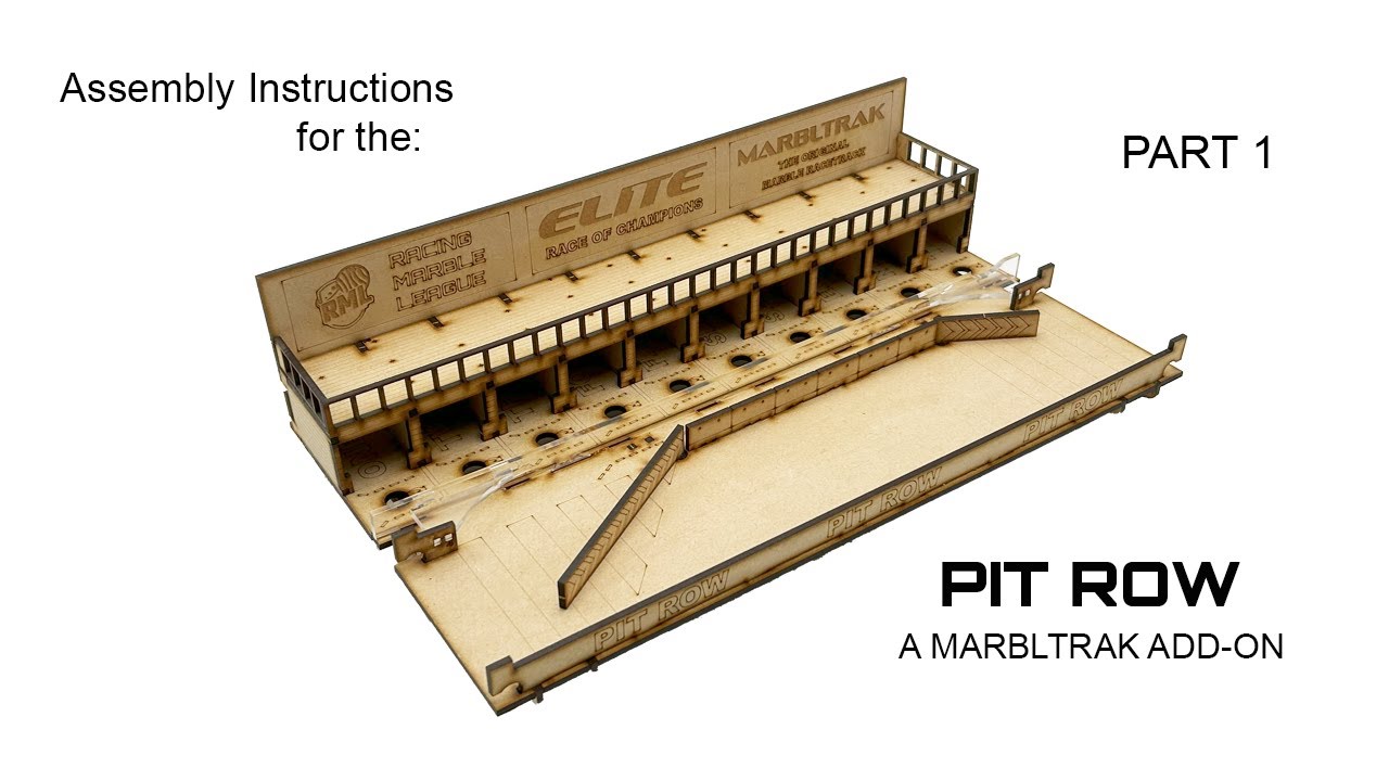 Instructions - PIT ROW assembly - PART 1 - YouTube