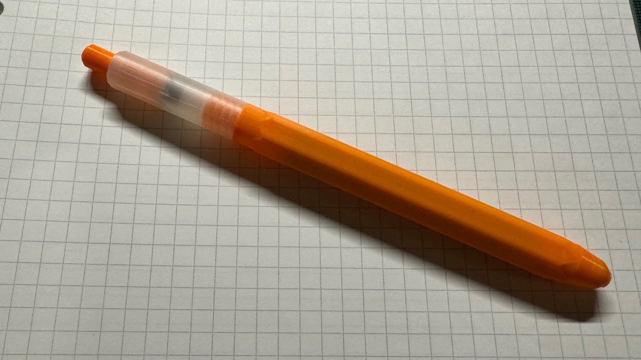 I made a 3D printed clicky pen - YouTube