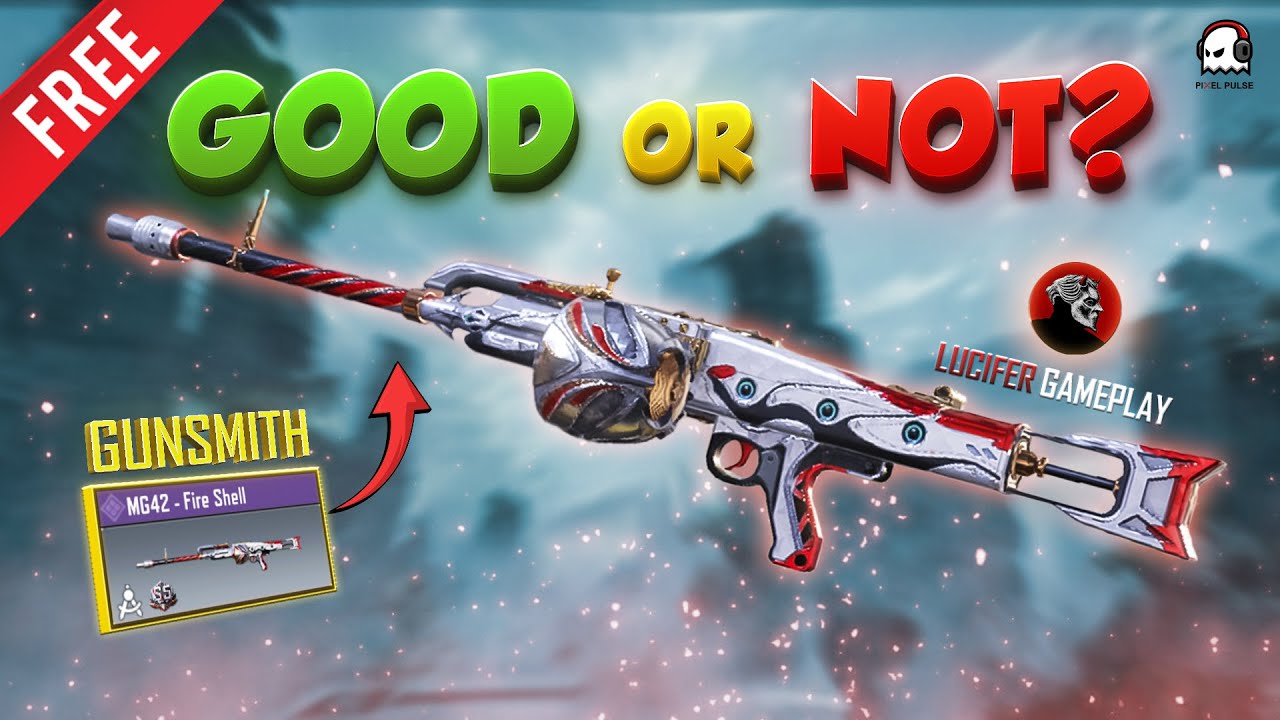 FREE MG42 - Fire Shell is GOOD or NOT!?🤔+ Gunsmith | LUCIFER Gameplay ...