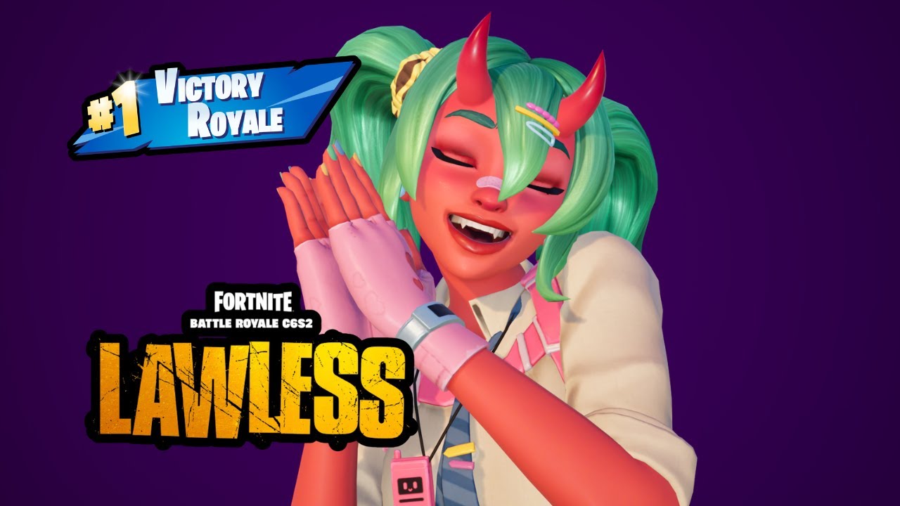 FORTNITE NEMIA Skin Showcase Gameplay - YouTube