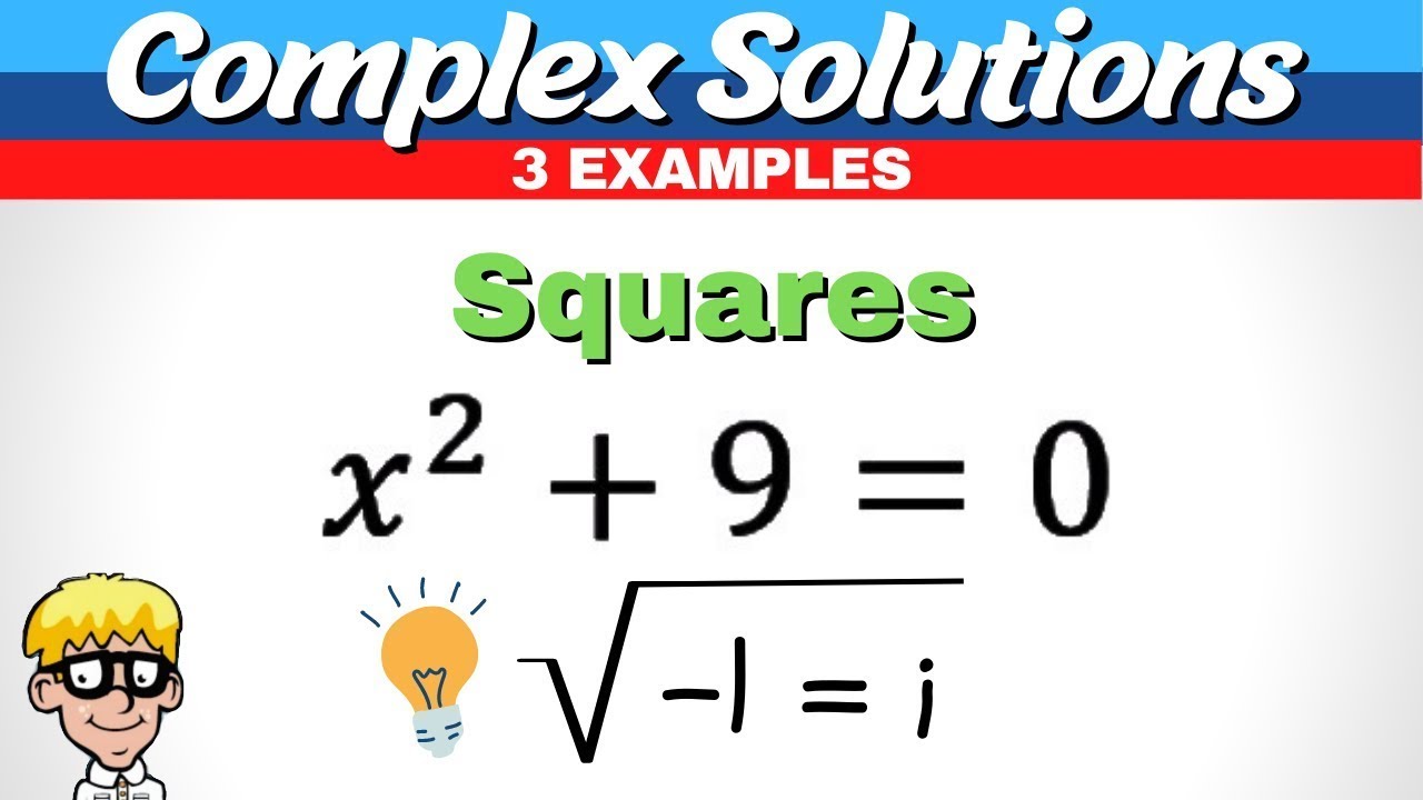 Quadratic Complex Solutions - YouTube