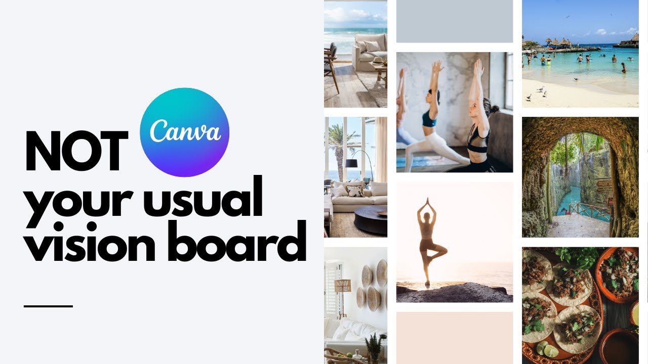 Create a Visual Board that Actually Works | Vision Board Ideas for 2023 ...