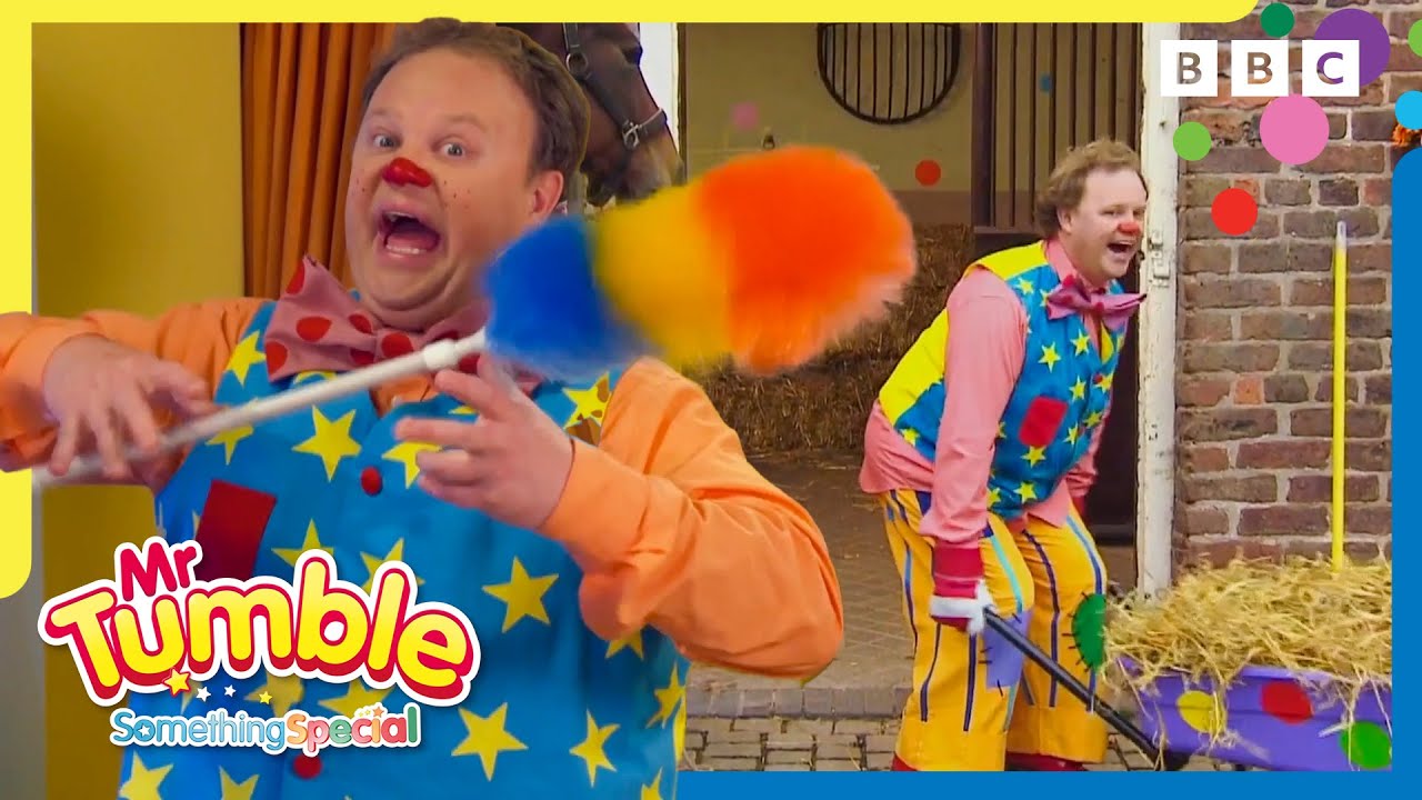 It's Time for a Spring Clean | Mr Tumble's MESSY Moments | Mr Tumble ...