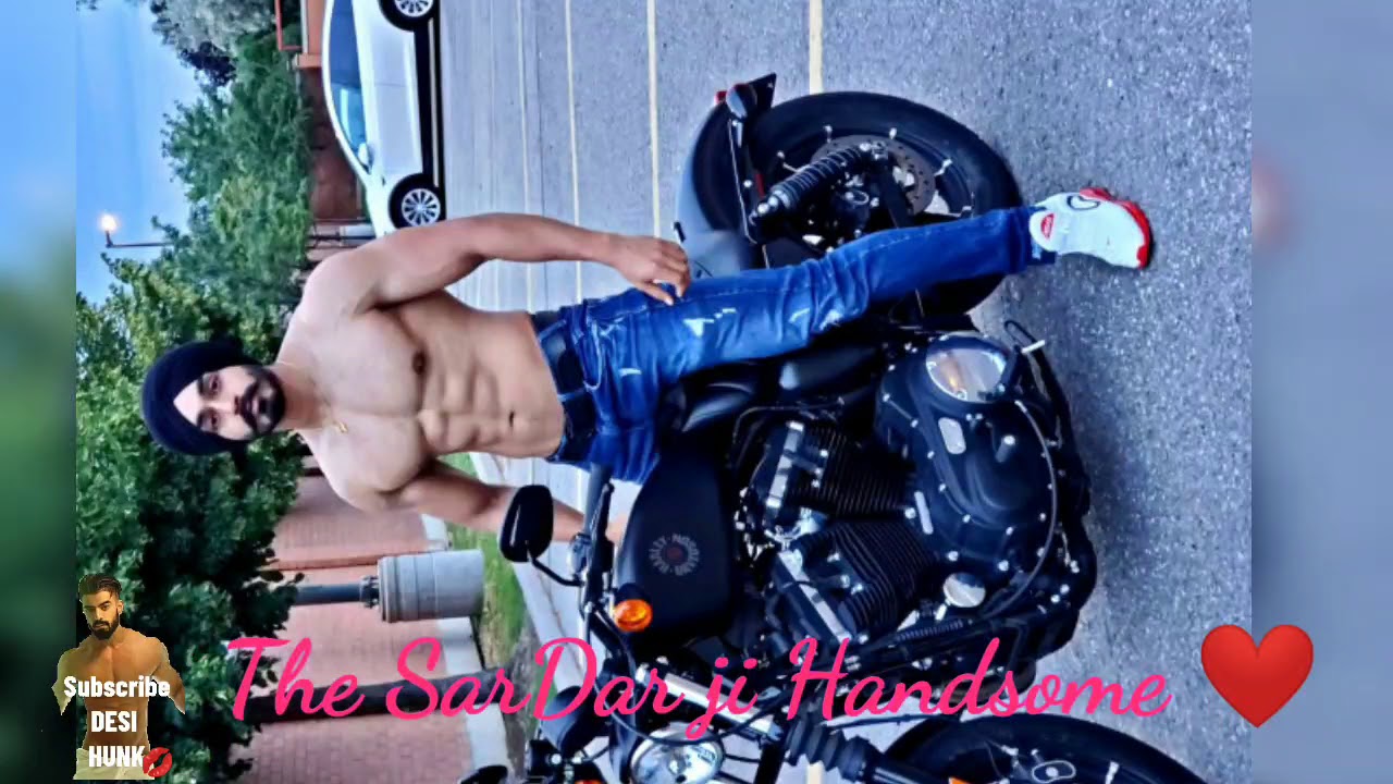 INDIAN HUNK HOTTEST SHIRTLESS "SARDAR MUNDA" ️ DESI JAAT BOY HANDSOME ...