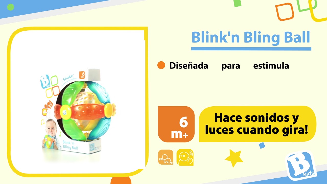 Blink´n Bling ball - YouTube