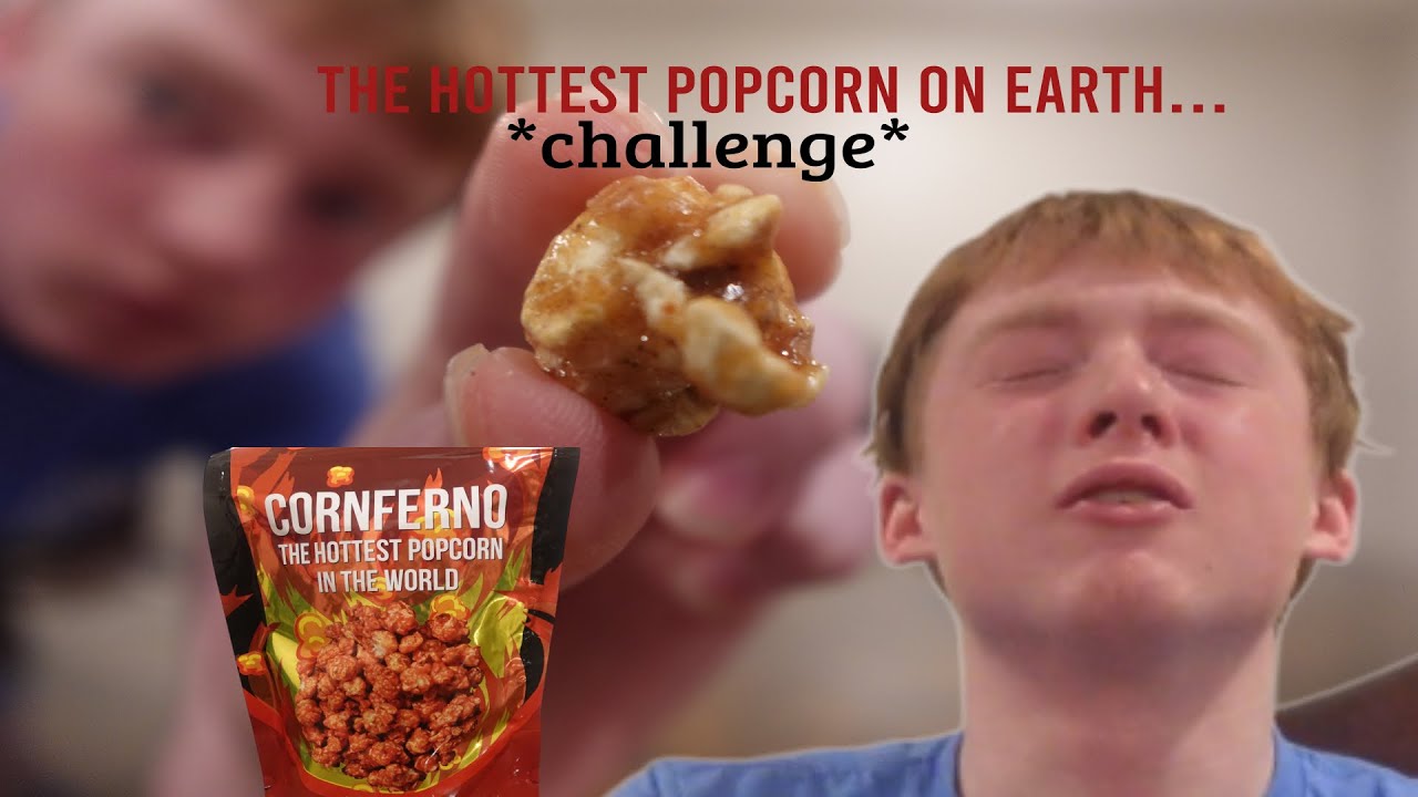 The HOTTEST Popcorn on the Planet *CHALLENGE* | NEVER AGAIN - YouTube