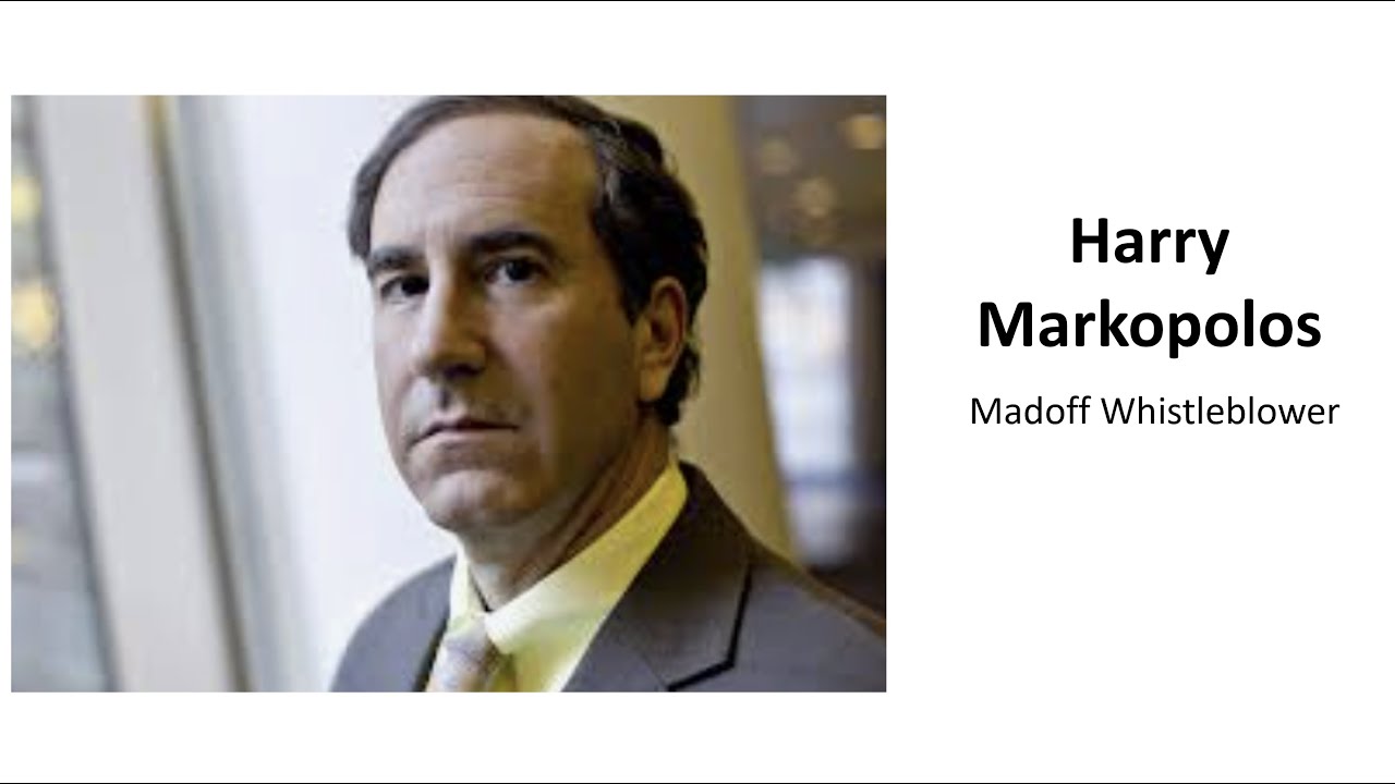 Legacy #10 : Harry Markopolos, Madoff Whistleblower - YouTube