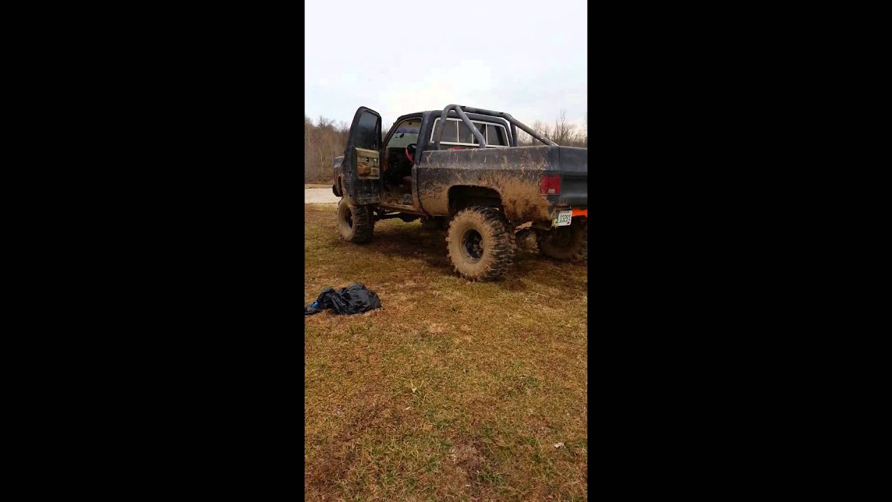 80 k10 chevy with 400 sbc - YouTube