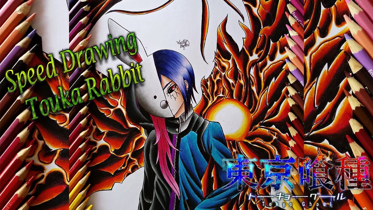 Speed Drawing Touka / Rabbit ( Tokyo Ghoul) - YouTube