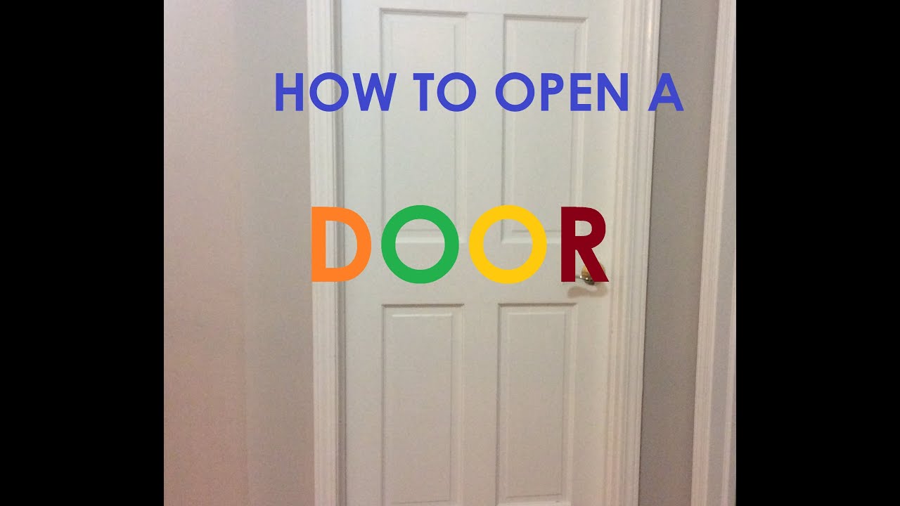 How to open a Door 🤣 | Funny introduction to opening doors - YouTube
