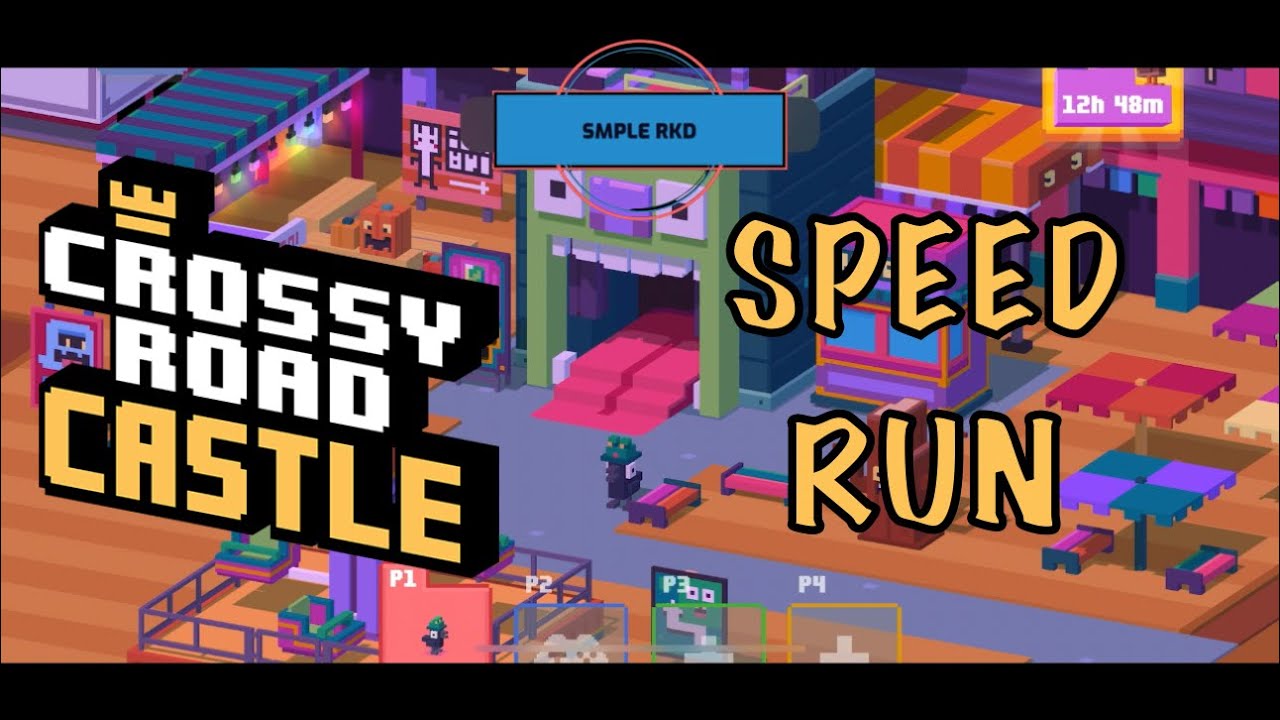 Crossy Road Castle 100 Rooms Speedrun - YouTube