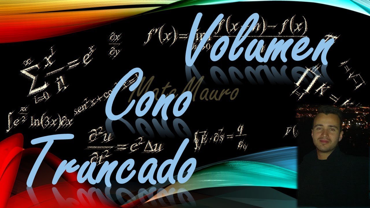 Volumen - Ejercicio 3 - Cono Truncado - YouTube