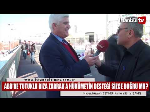 ABD’DE TUTUKLU rıza zarrab’A HÜKÜMETİN DESTEĞİ SİZCE DOĞRU MU?