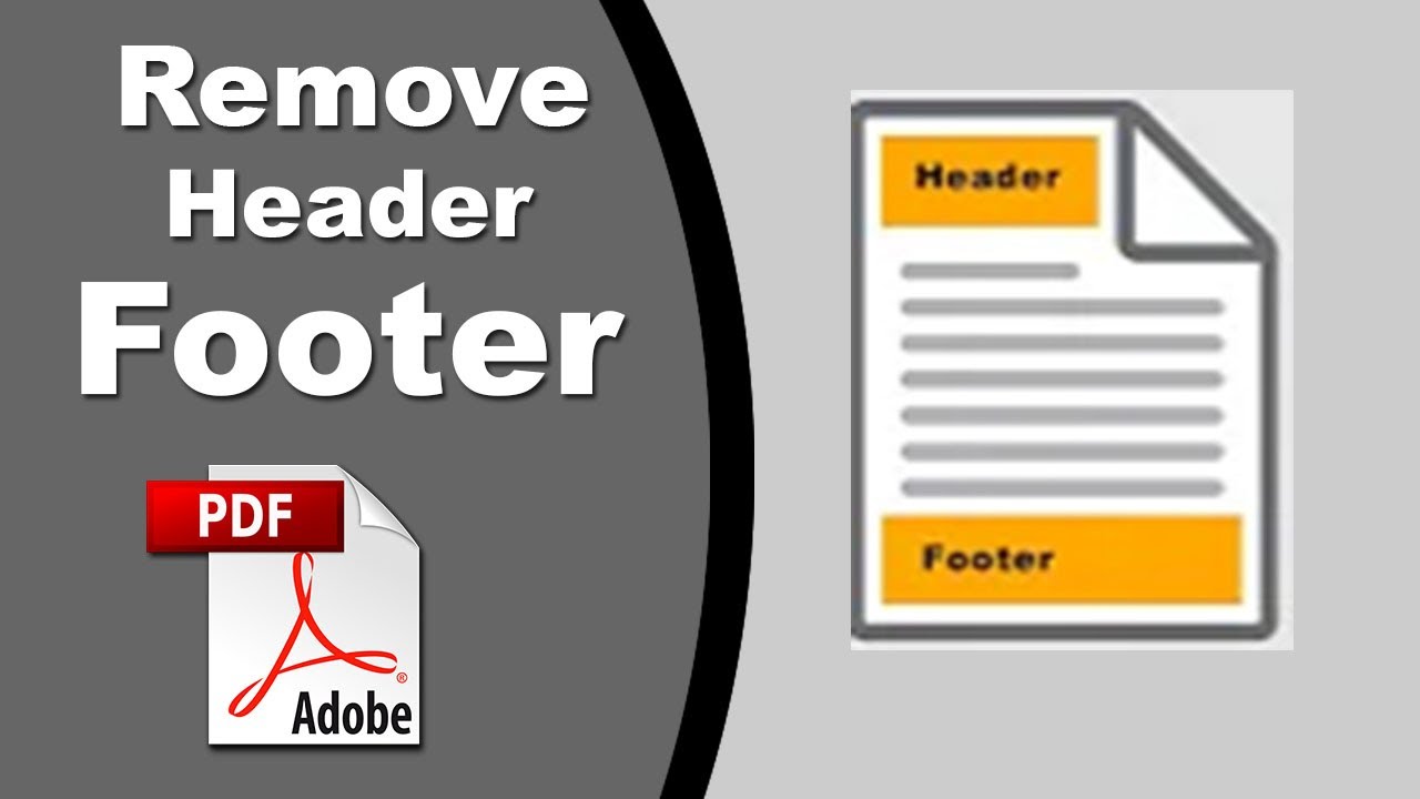 How To Remove Header And Footer From PDF With Adobe Acrobat Pro 2020 How To Remove Header And Footer From PDF With Adobe Acrobat Pro 2020