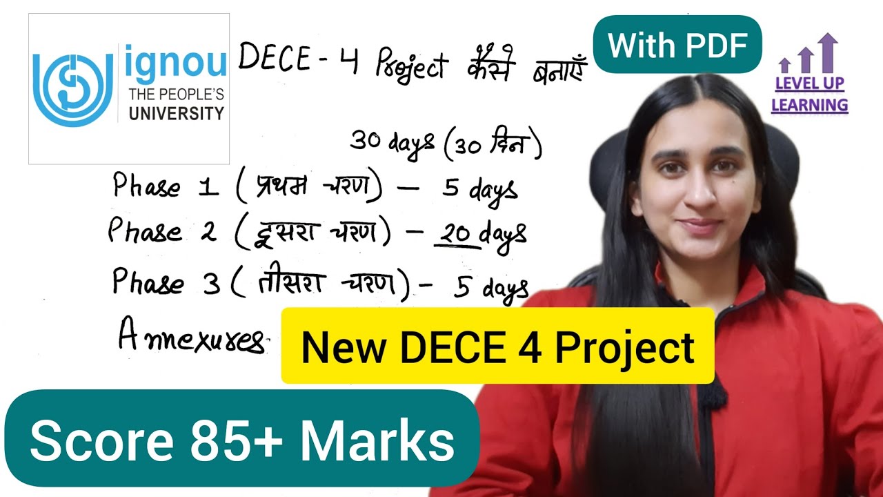 New DECE 4 Project Full Details Level Up Learning Simran Gumber - YouTube