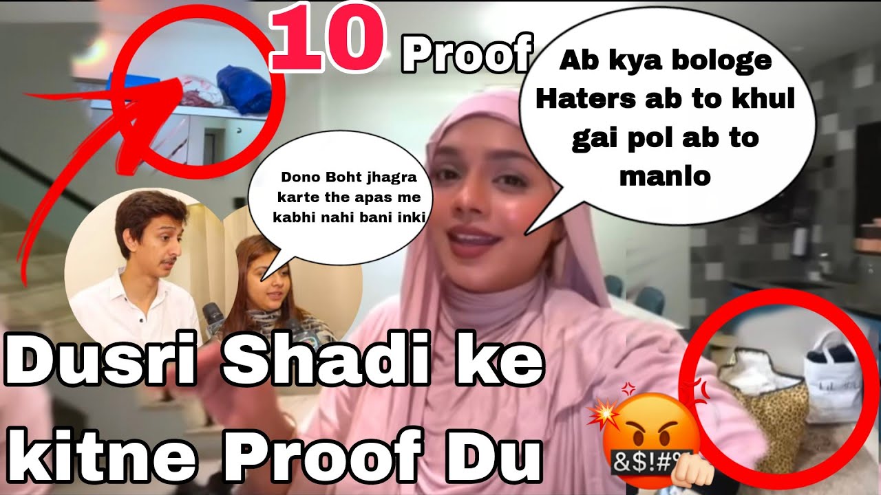 Ab To Khul Gai Pol Ab to Manlo😡 | 10 Proof For Divorce Nida and Sufiyan ...