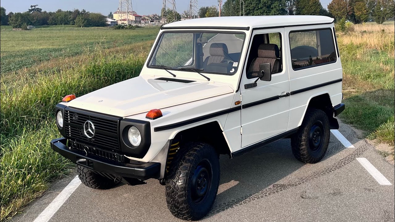1984 Mercedes gd 300 test drive - YouTube