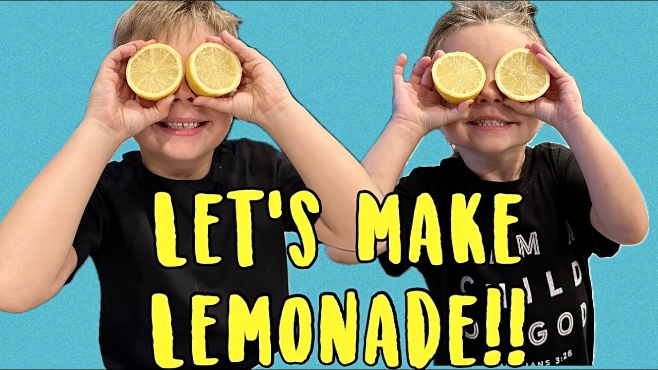 How to Make Homemade Lemonade using Real Lemons! | Educational Videos ...