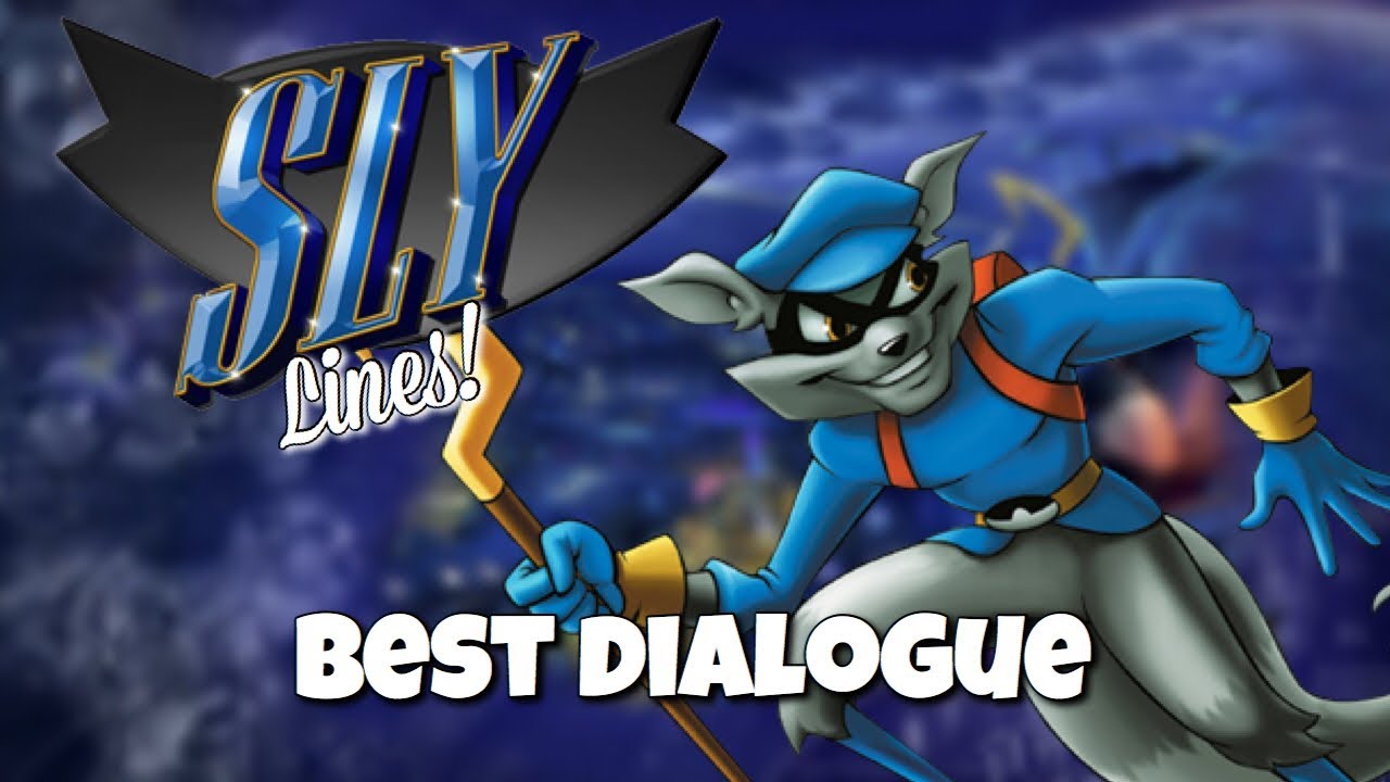 Lines of Sly Cooper - SLY, COME IN! - (favourite dialogue) - YouTube