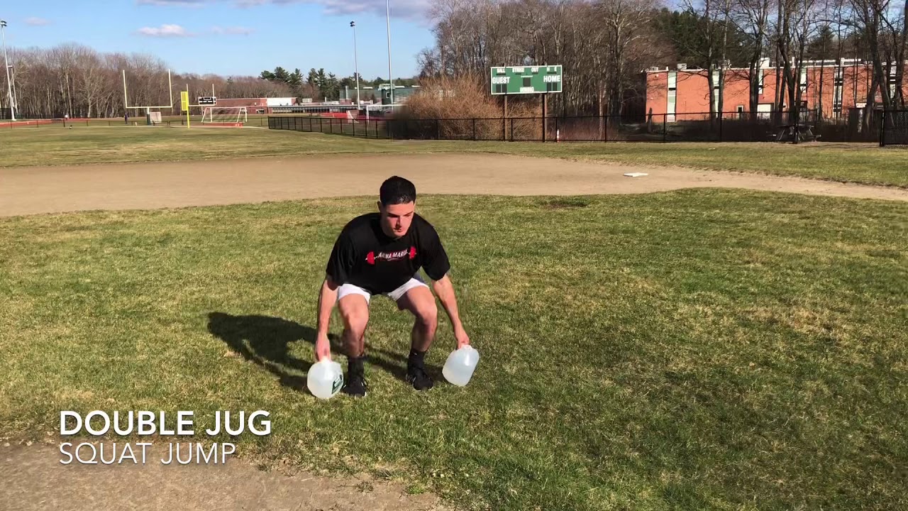 Full Body Gallon Jug Workout - YouTube